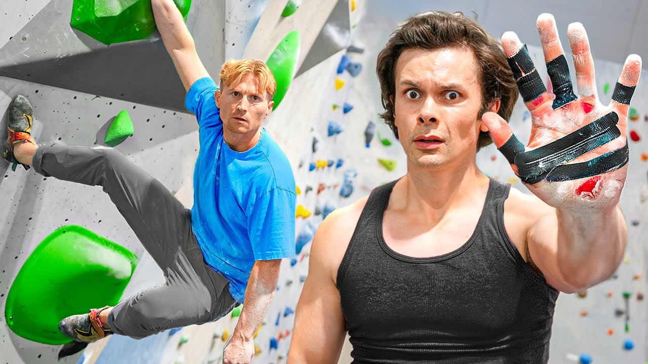 Can I Beat A Rock Climbing World Champion? Ft Magnus Midtbø - YouTube