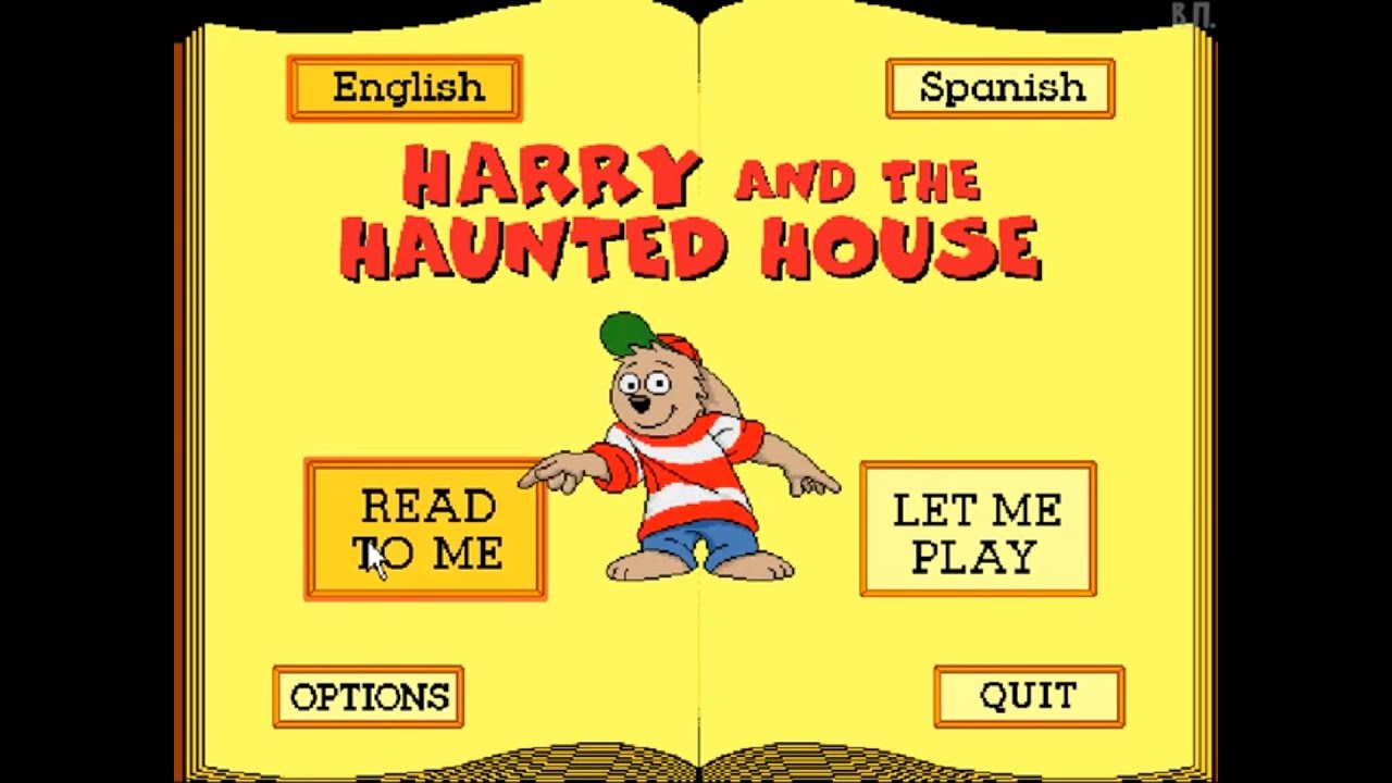 Living Books - Harry and the Haunted House (1994) [PC, Windows] "Read ...