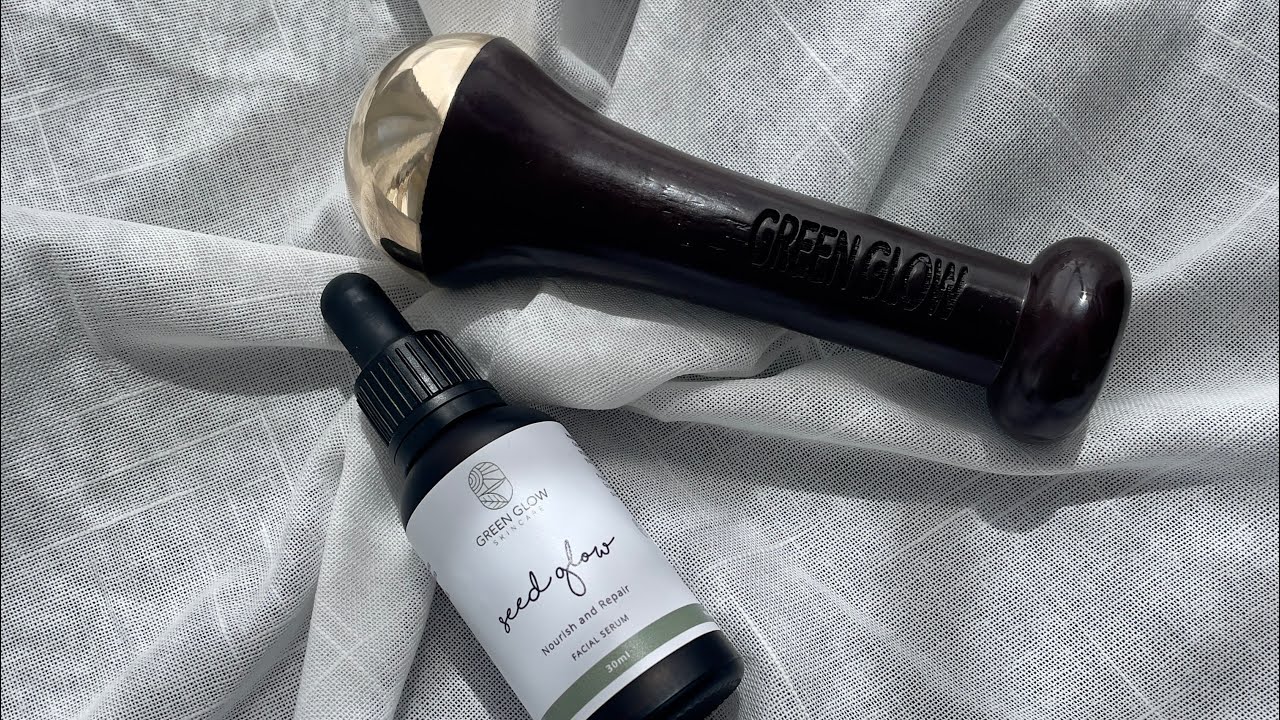 Facial massage with Kansa Wand - YouTube