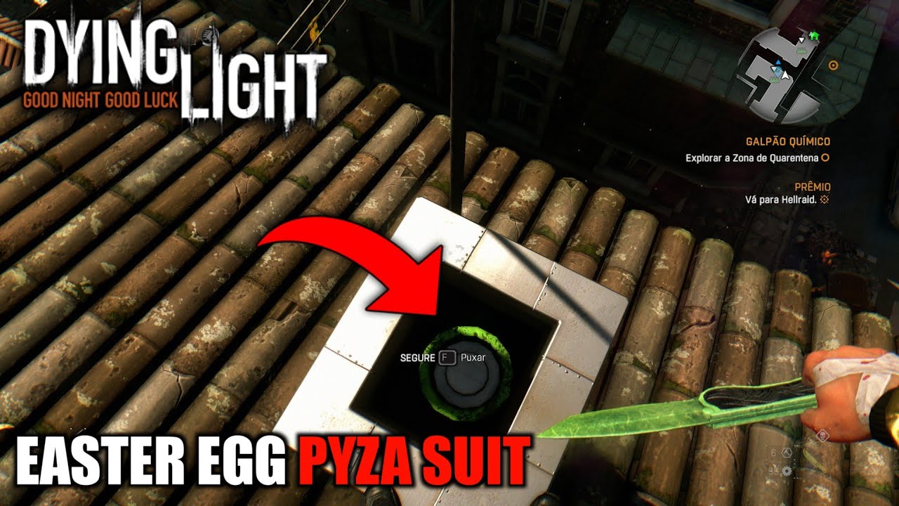 Dying Light Easter Egg Pyza Suit (Localização) - YouTube