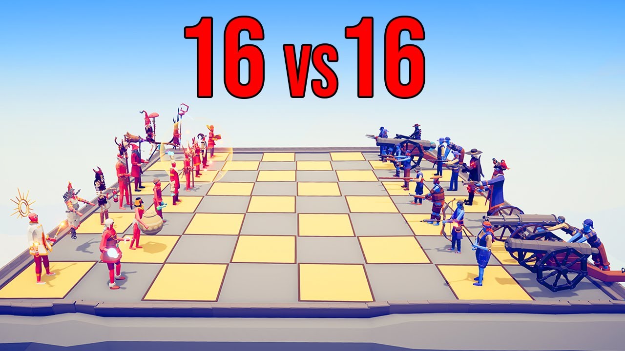 CHESS BATTLE- GUNPOWDER vs MAGE- What's Your Next Move | TABS - YouTube