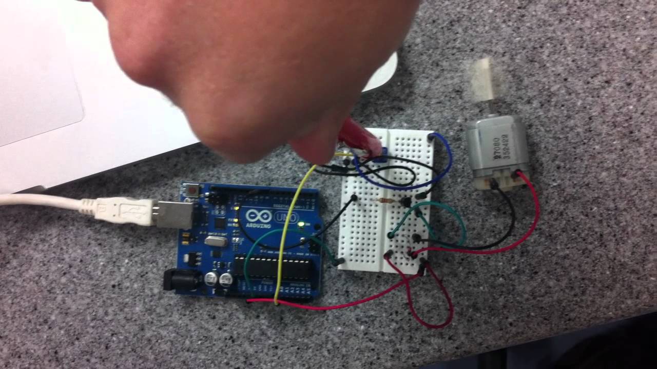 Analog Motor Control - YouTube