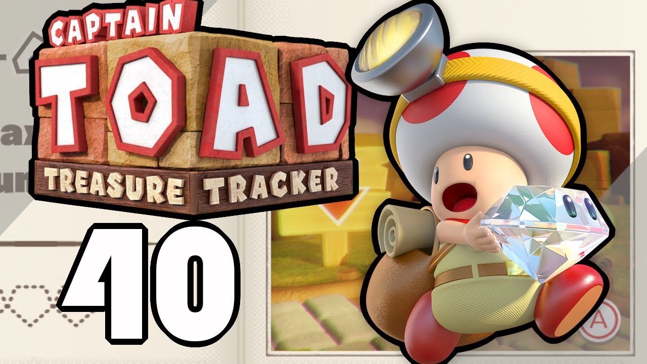 Captain Toad Treasure Tracker - Part 40 Pickax Cave Plummet (No ...