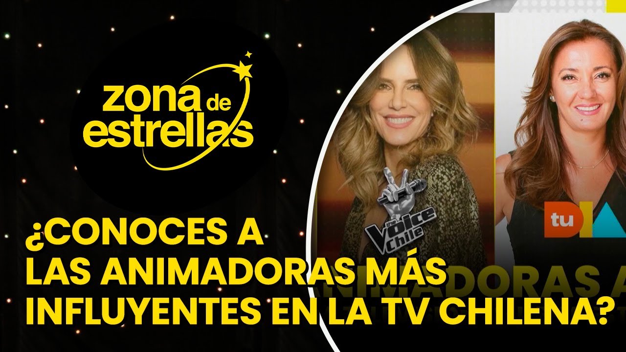 ¿Conoces a las animadoras más influyentes en la TV Chilena? - Zona De ...