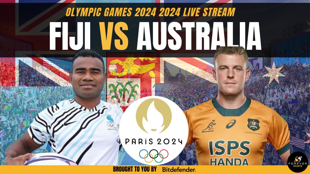 FIJI VS AUSTRALIA LIVE | Olympic Games 2024 Rugby 7s Live Commentary ...