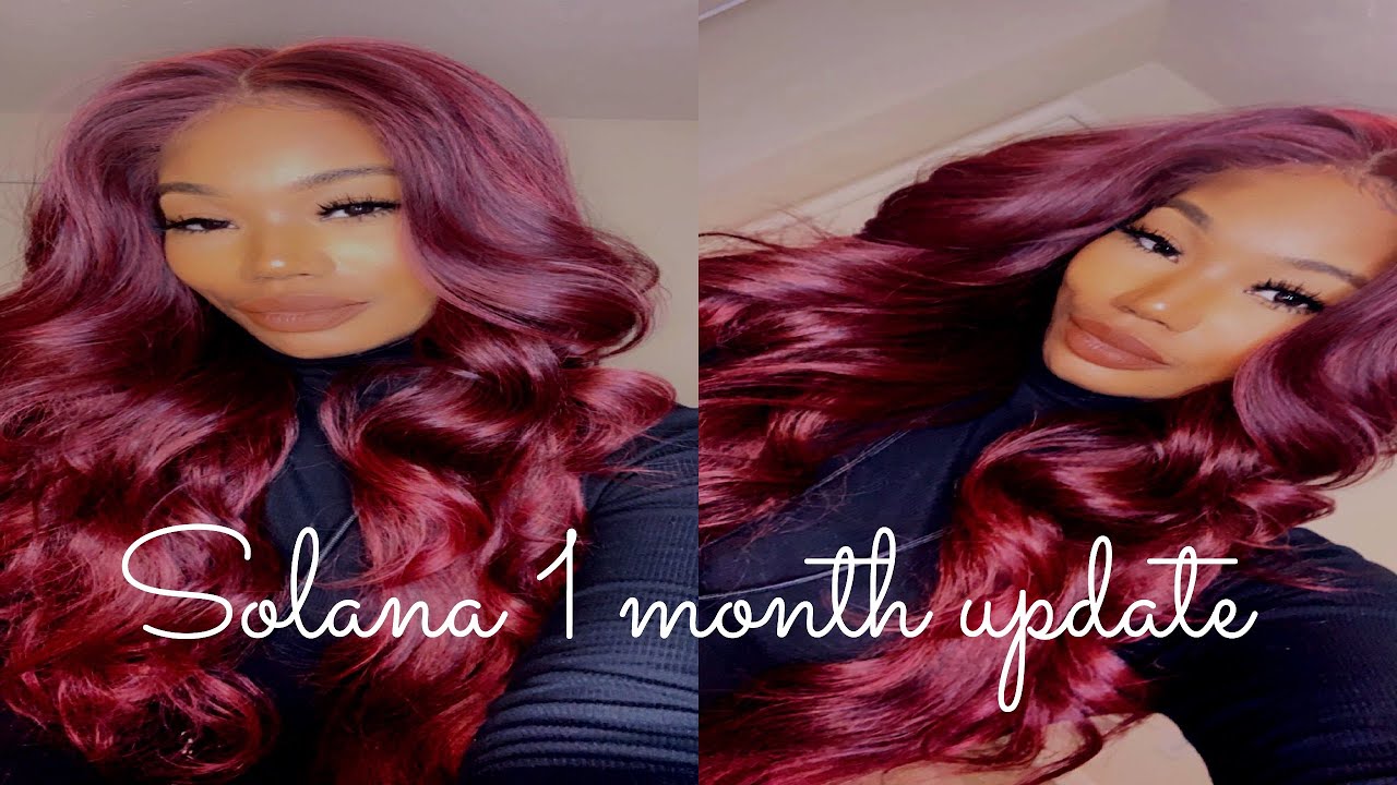 SOLANA | Sensationnel Cloud 9 Swiss Wig | Burgundy Wine | 1 Month ...