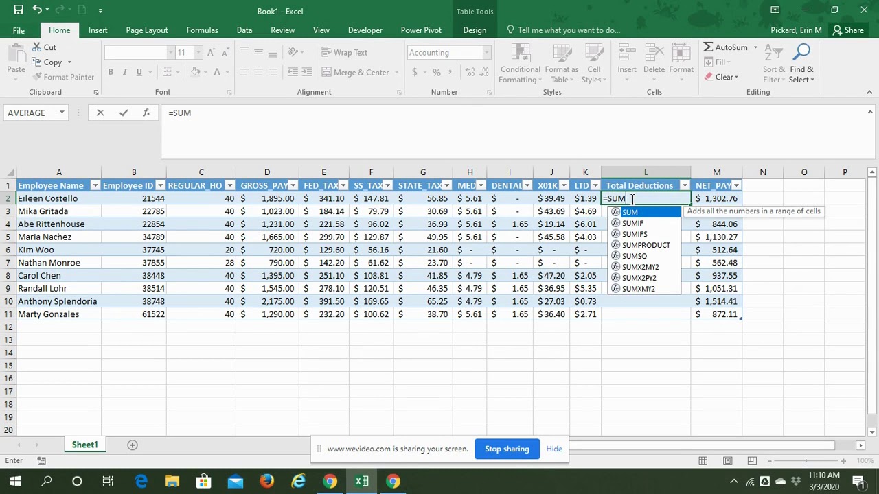 MOAC Excel 2016 Project 9-4 - YouTube