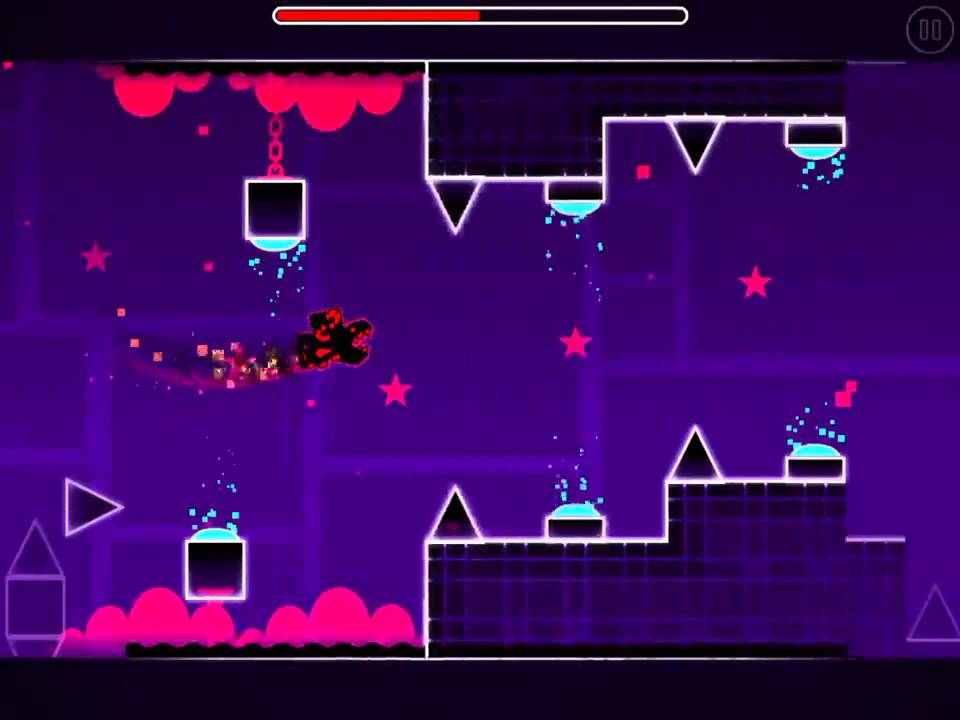 Geometry dash level 10 - YouTube