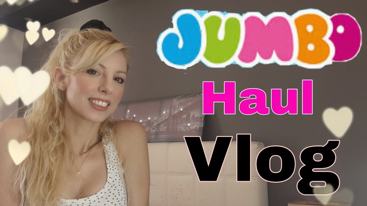 JUMBO HAUL||Ένα μεγάλο ευχαριστώ για τους 1000 subscribers||Ετοιμαζόμαστε για διακοπές 🩷🩷💋🏖️ ...