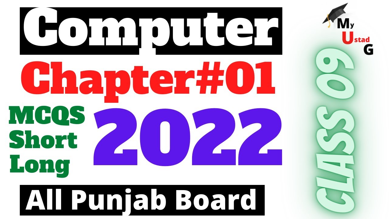 9th class computer science chapter 1 important questions | 9th ...