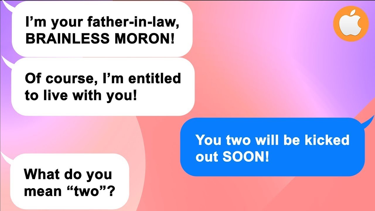 [Apple] Feeble Hubby allows his cunning Dad to live in our house[I ...