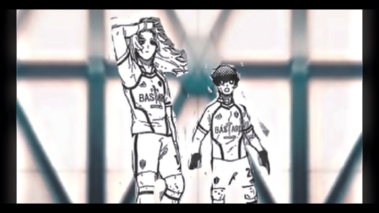 Kaiser and ness first meeting eachother I Chapter 243 I Blue lock Manga Edit - YouTube