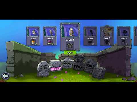Plant vs Zombies Night time - YouTube