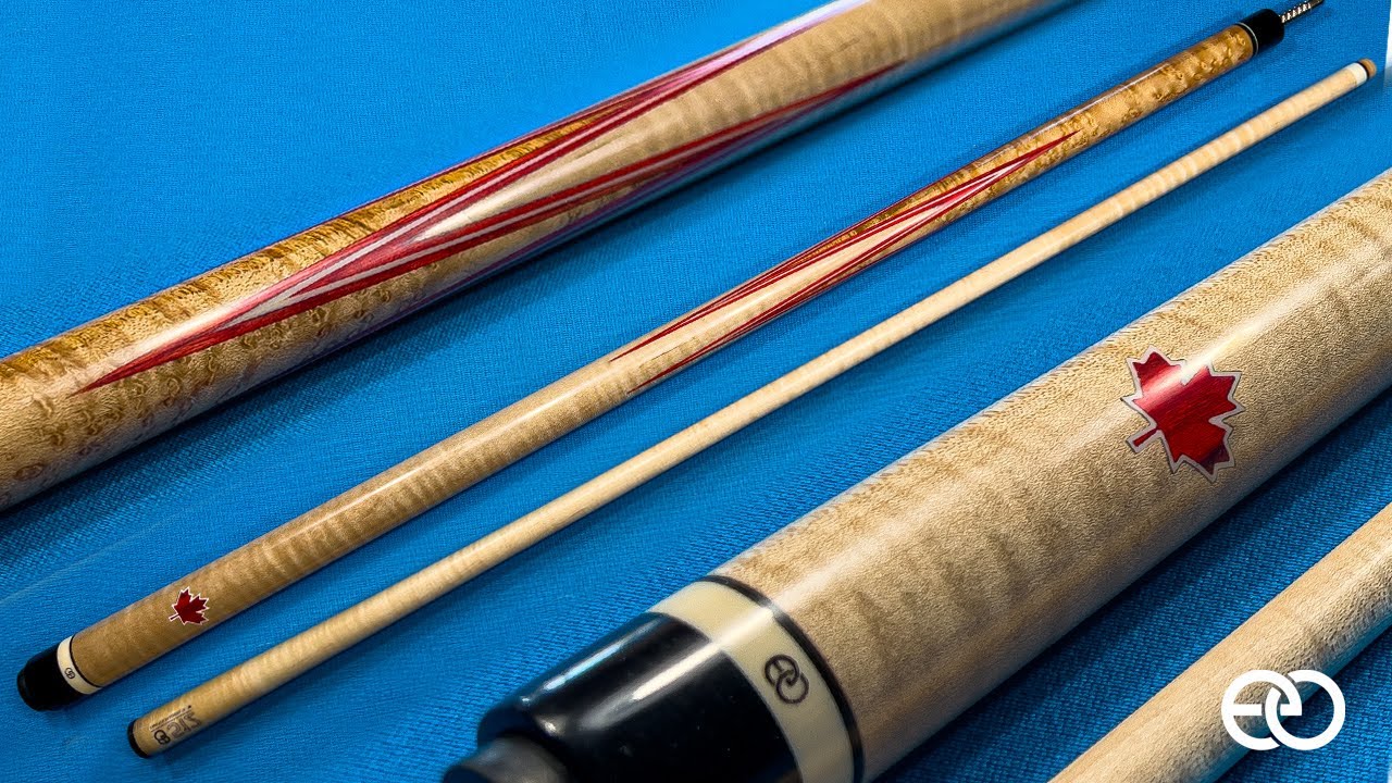 Maple-on-Maple Pool Cue from Start to Finish | No Talking, Just ...