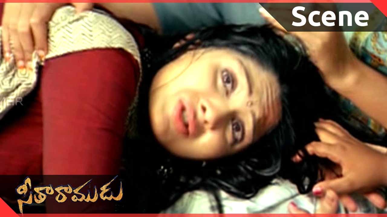 Seetha Ramudu Movie || Rahul Dev Chase Ankita Scene || Shivaji, Ankita ...