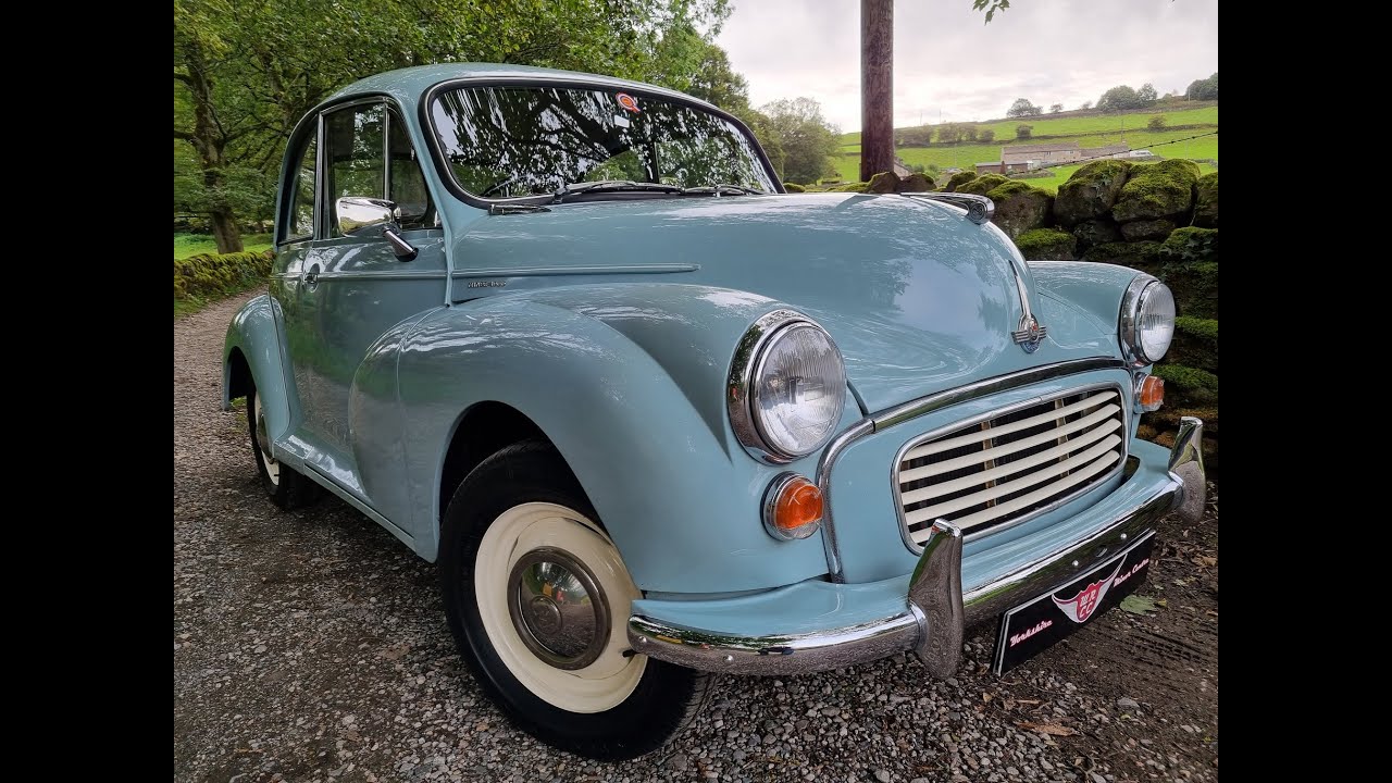 1962 smoke grey Morris Minor Saloon new in ...
