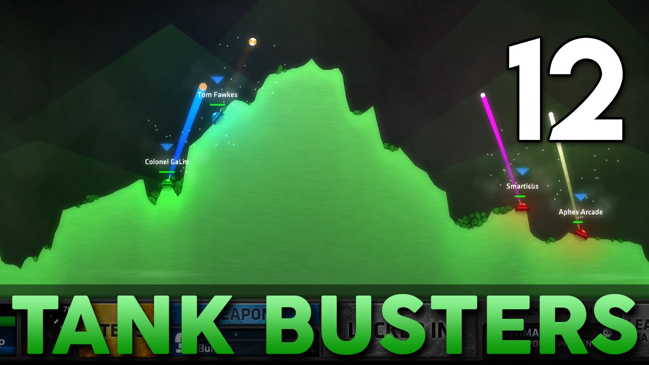[12] Tank Busters (Let's Play ShellShock Live w/ GaLm and Friends ...
