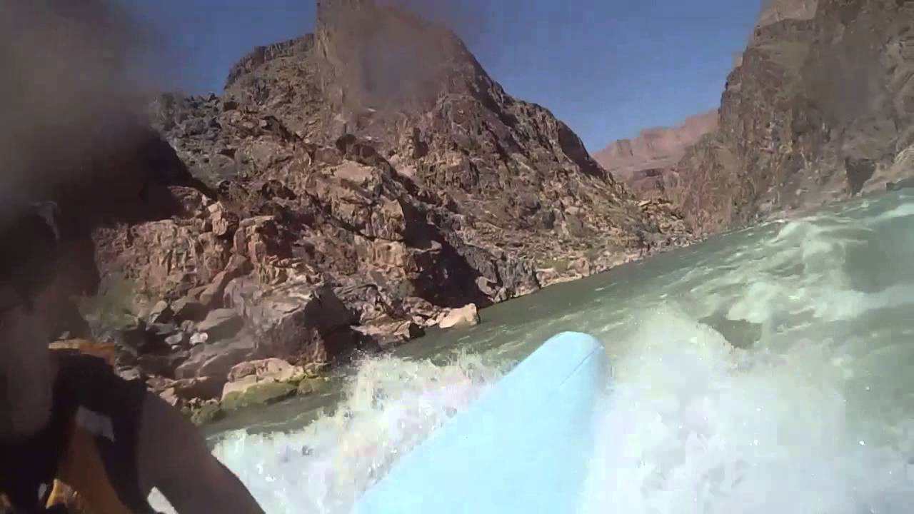 Riding the Rapids in the Grand Canyon April 2015 - YouTube