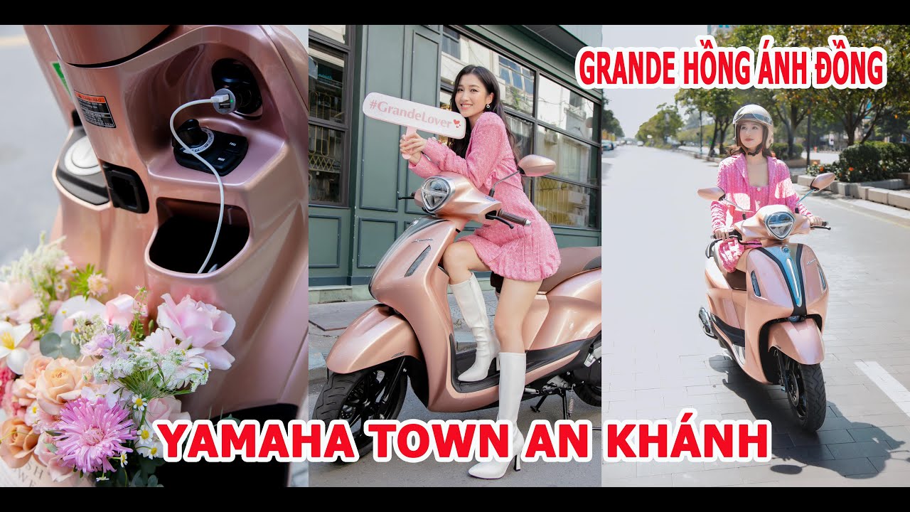 Xe Grande 2023 Màu Hồng Ánh Đồng Phiên Bản Giới Hạn | Yamaha Town An ...