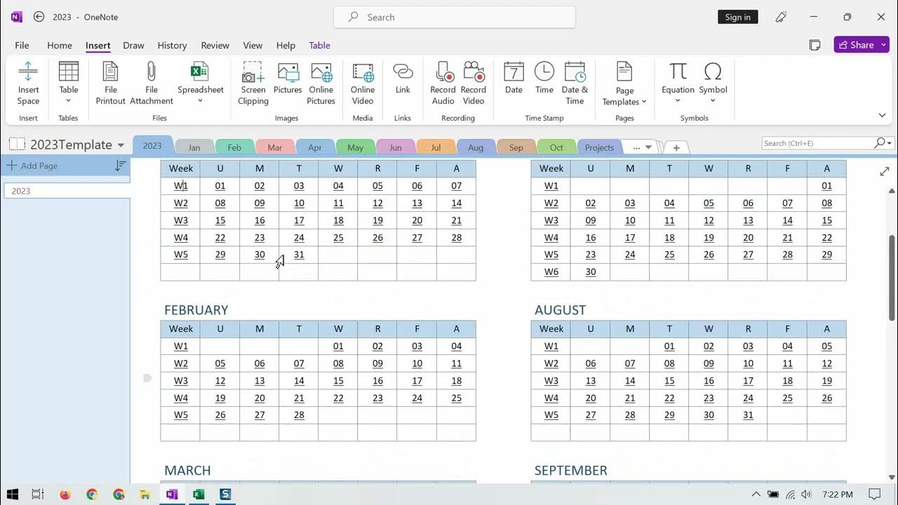 A Tour of My OneNote Work Productivity System - YouTube