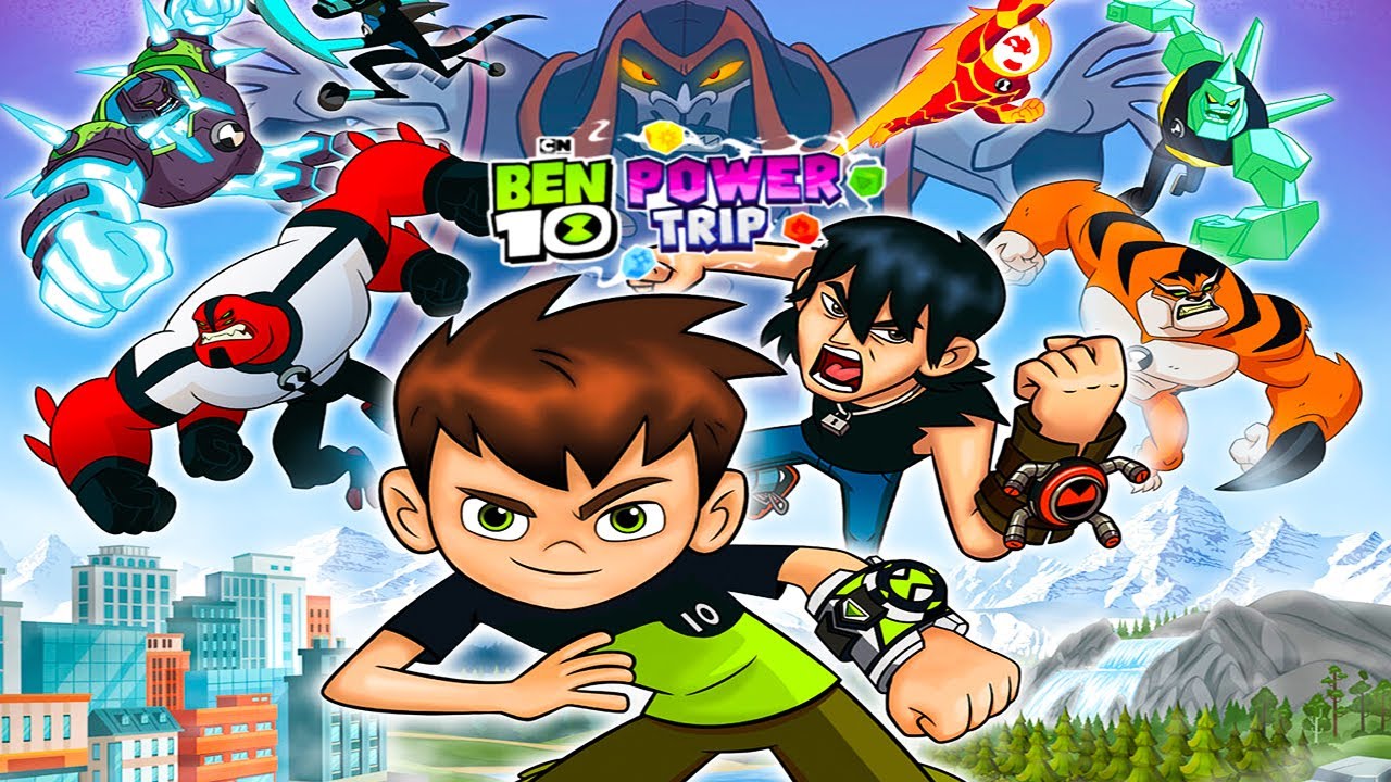 Ben 10 Power Trip - Preview Gameplay HD - Best Games for Kids - YouTube