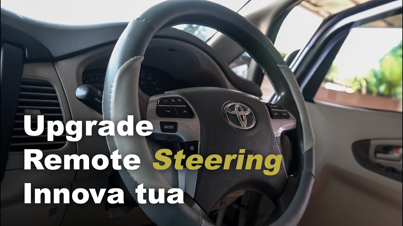 Upgrade Remote steering Innova - YouTube