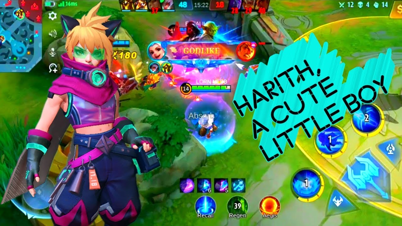 Harith, a cute little boy Mobile Legends Bang Bang - YouTube