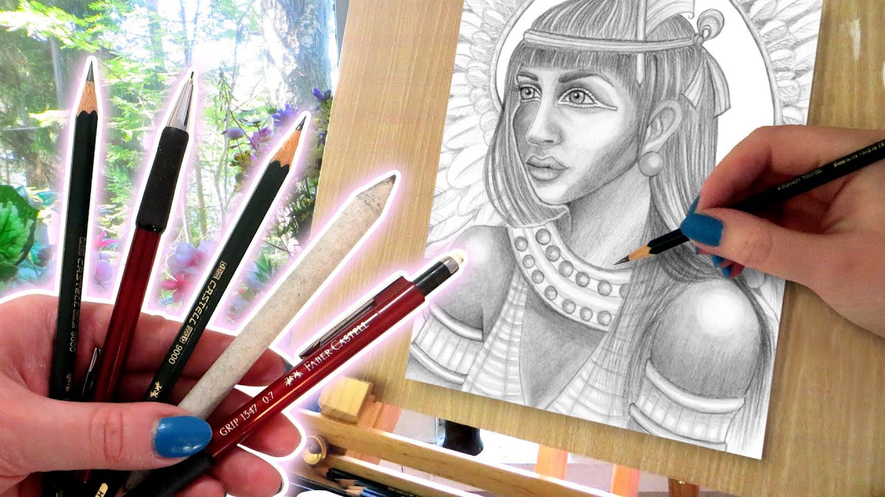 1 Hour Drawing ASMR Changing Tools Every Minute ️ No Talking - YouTube