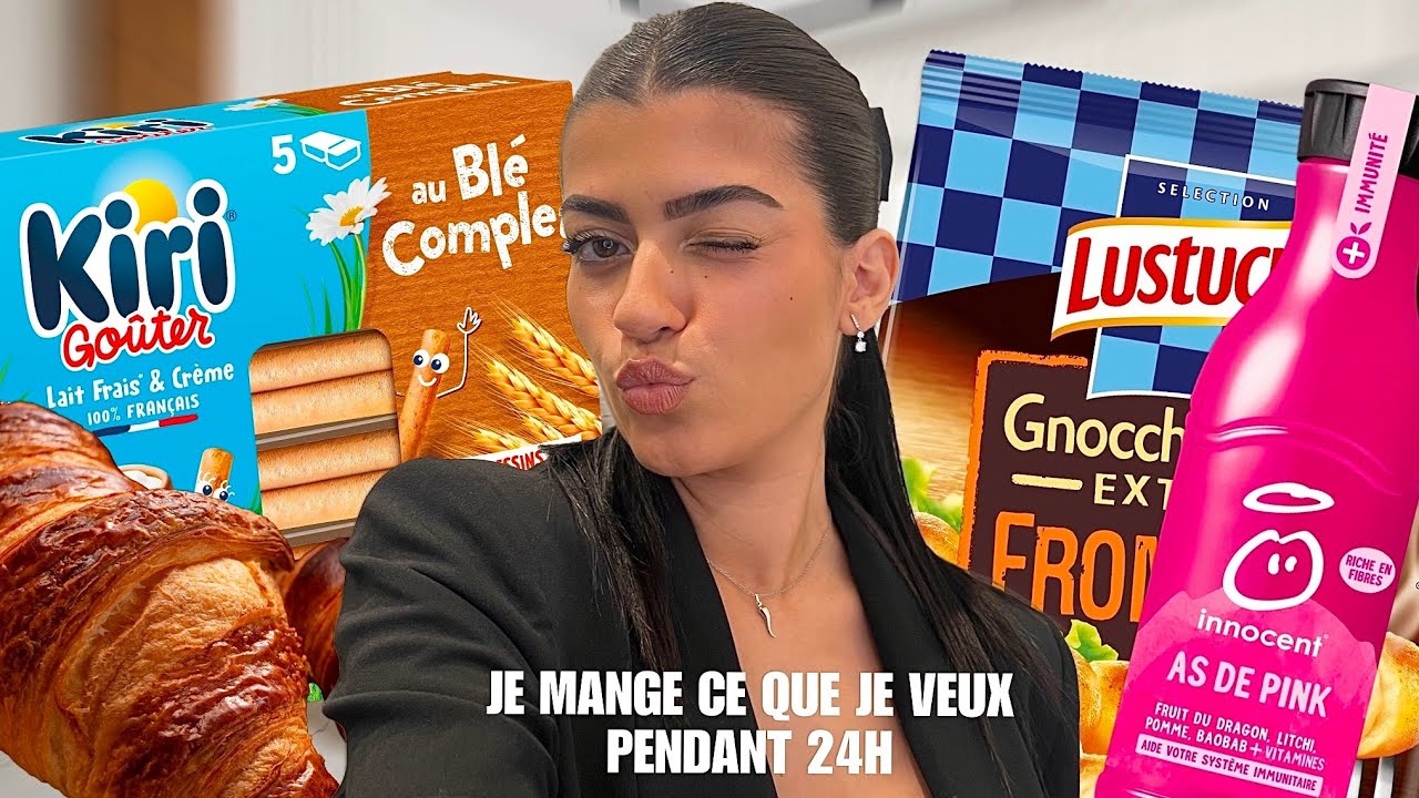 JE MANGE CE QUE JE VEUX PENDANT 24H 🌶️ - YouTube