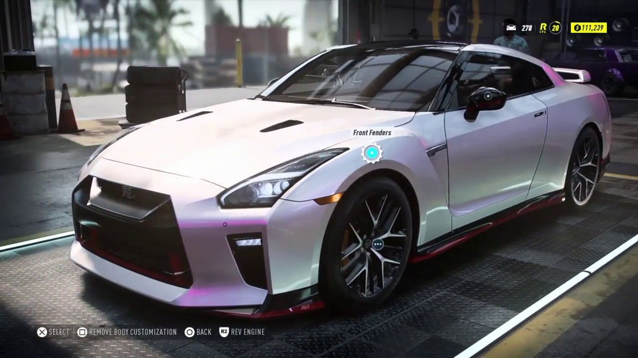 NISSAN GTR need for speed heat (part 6) - YouTube