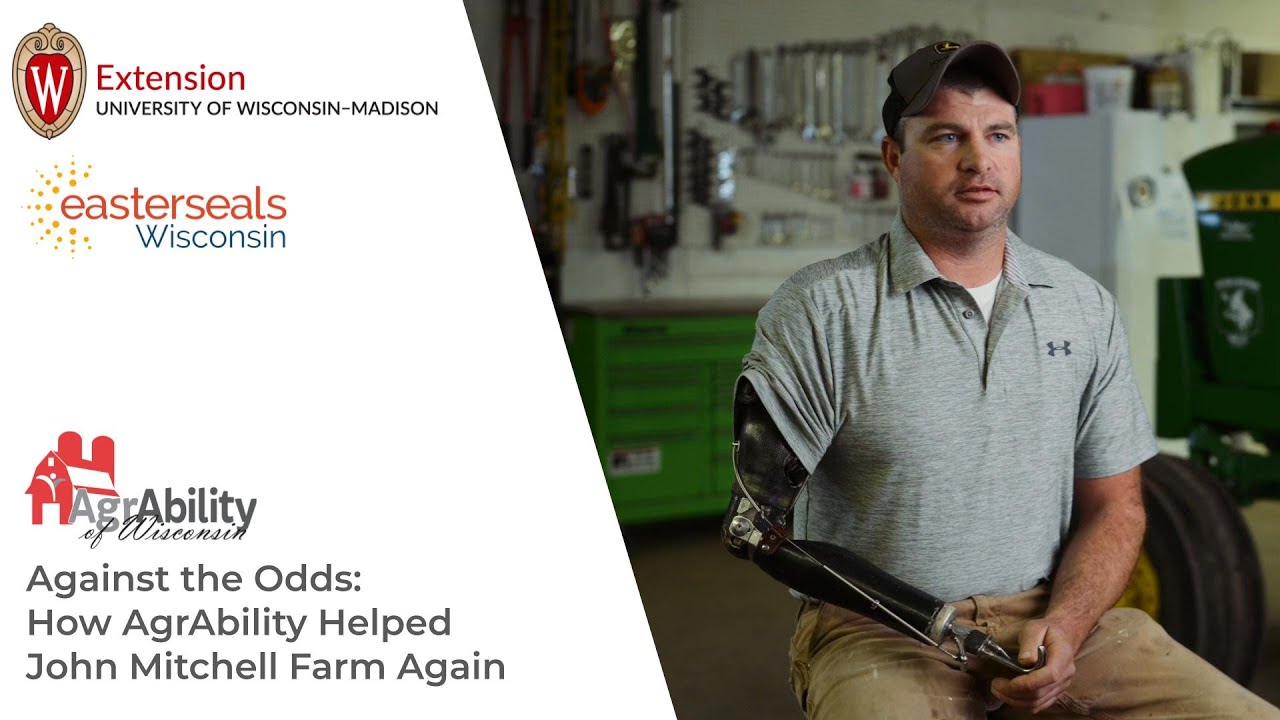 Against the Odds: How AgrAbility Helped John Michell Farm Again - YouTube