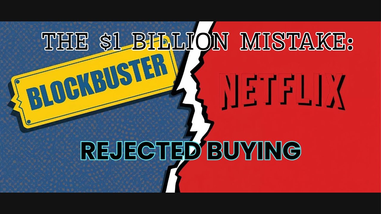 Blockbuster's HUGE Mistake Let Netflix Dominate Streaming - YouTube