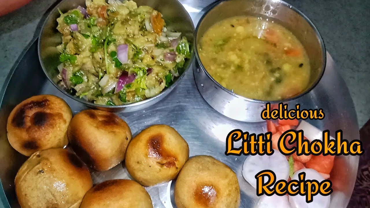 Litti Chokha Recipe || Easy litti chokha recipe #littichokha - YouTube
