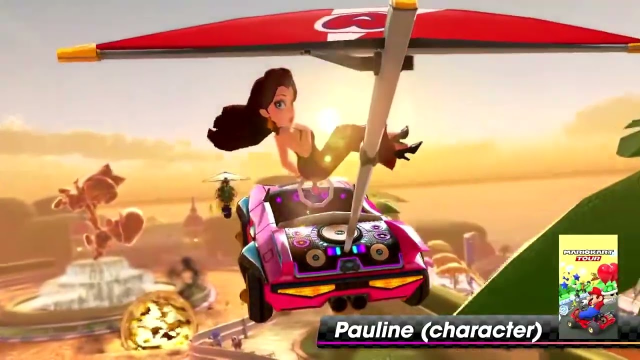 Pauline Mario Kart