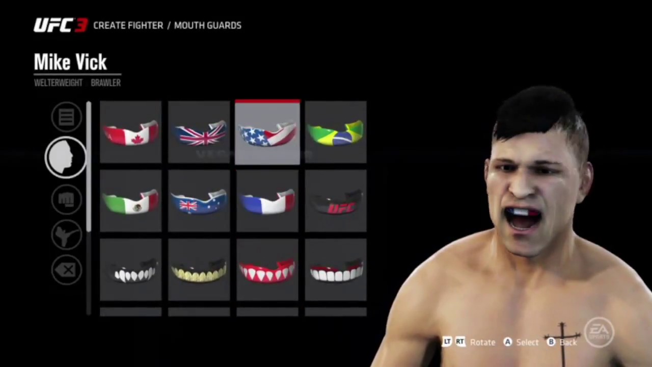 UFC 3 Create Fighter - YouTube