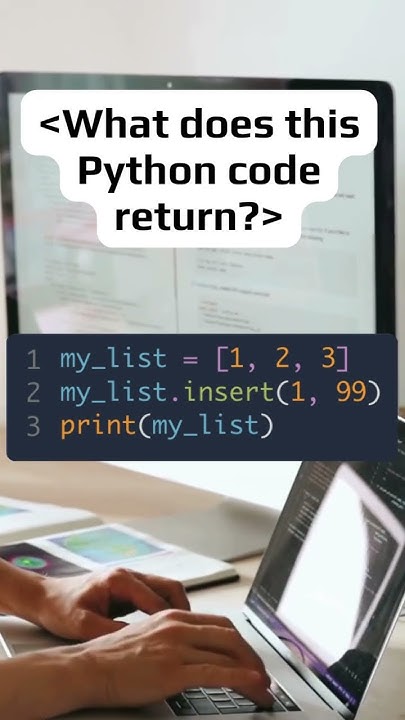 Don’t confuse .insert() with .append(). Python’s watching. #coding #python #computerscience #cs ...