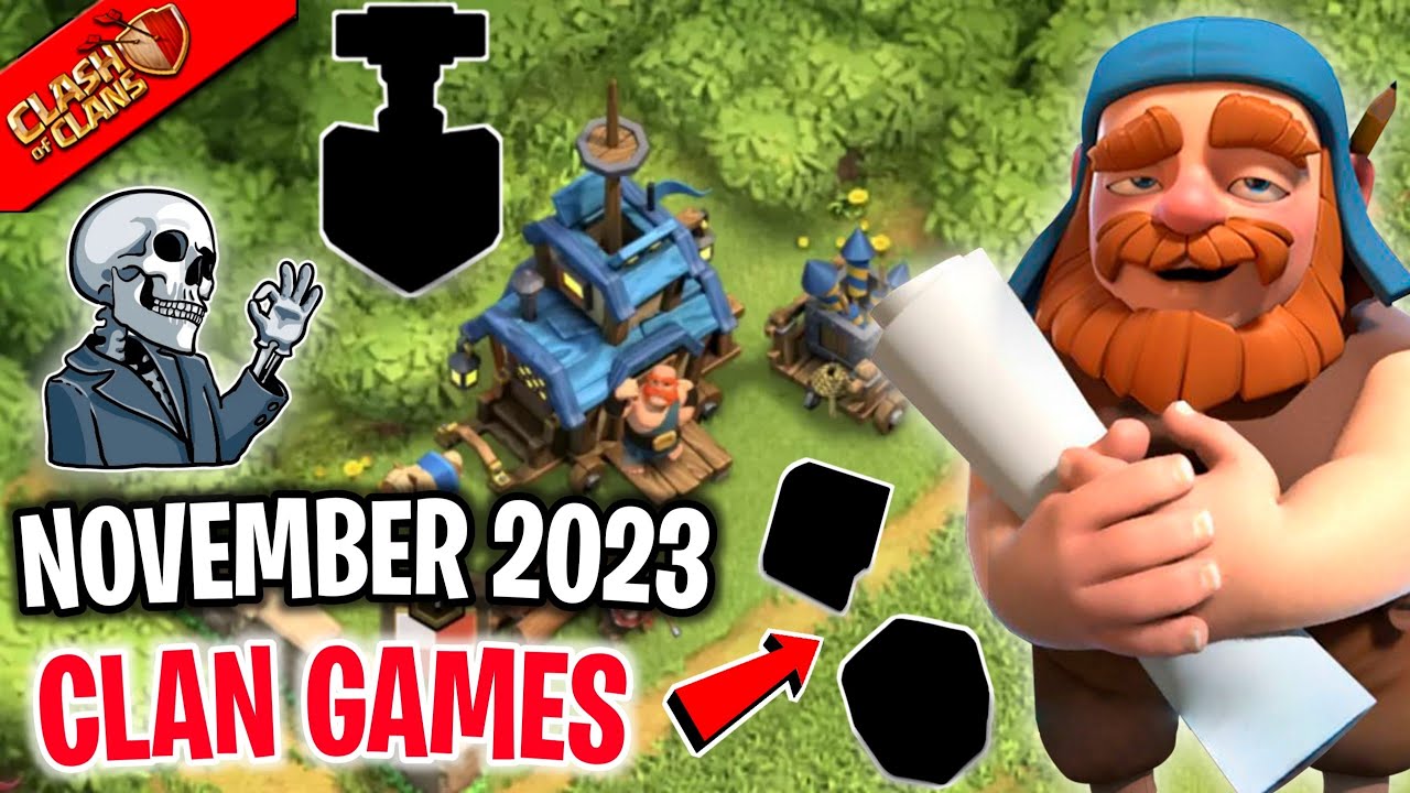 NOVEMBER 2023 SPECIAL CLAN GAME REWARDS ARE HERE 🤩 | 22-28 NOVEMBER ...