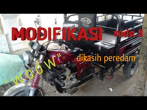 CARA Buat peredam dari skok mobil untuk motor roda 3 (VIAR,HAPPY ...