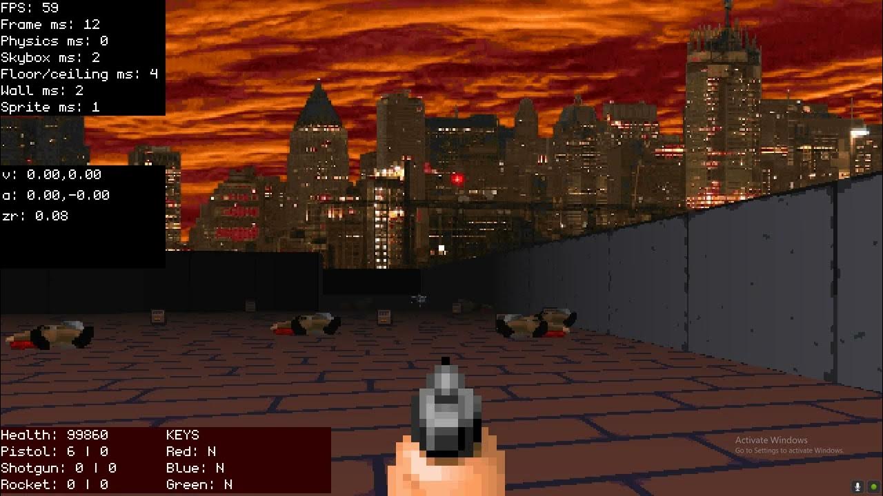 Raycaster grenade key demo - YouTube