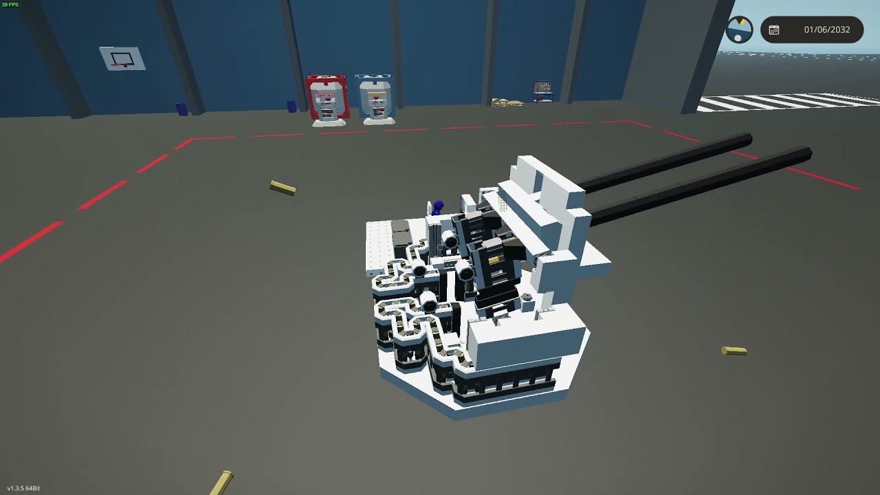 Double tank gun with autoreloader system - YouTube