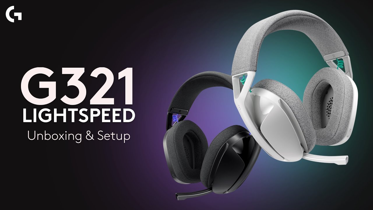 Logitech G321 LIGHTSPEED Unboxing and Setup - YouTube