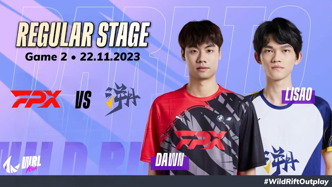 FPX vs. TE • Game 2 (Bo3) | Regular Stage | WRL Asia 2023 Season 2 - YouTube