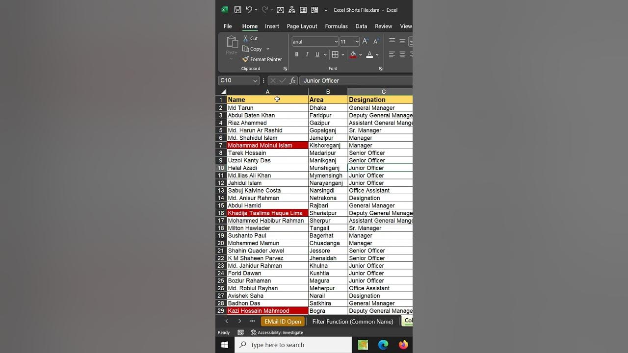 Ms Excel Tips And Tricks For You 🙂 Excelshorts Exceltutorial Shorts Tanviracademy Youtube