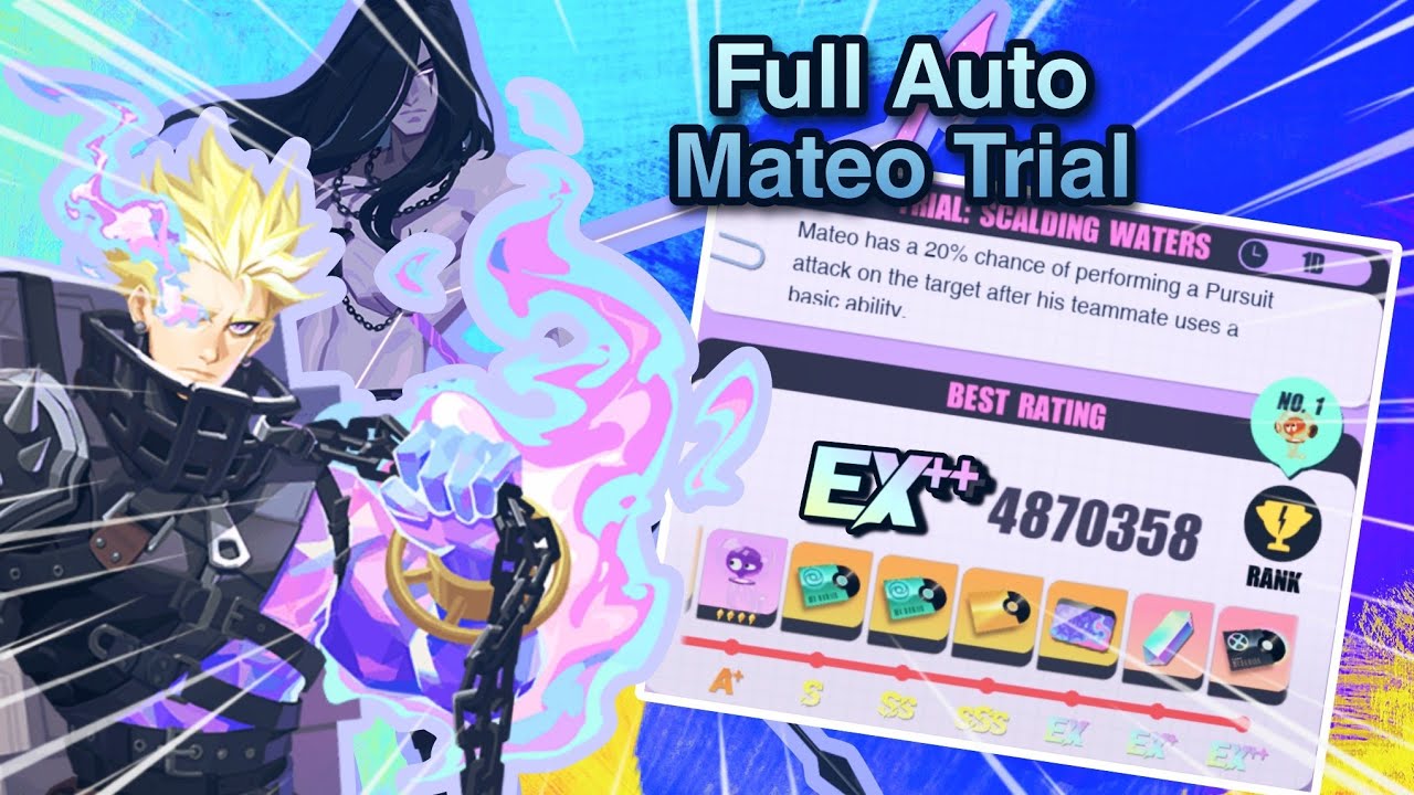 EX++ With Mateo Trial in Miramon Wave Is Actually Not Easy... | Dislyte ...