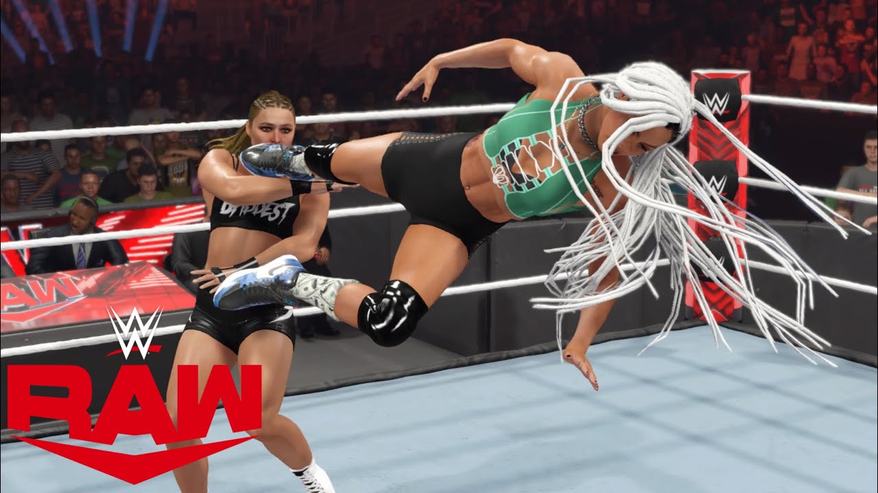 B-fab vs Ronda Rousey |RAW 2K23| - YouTube