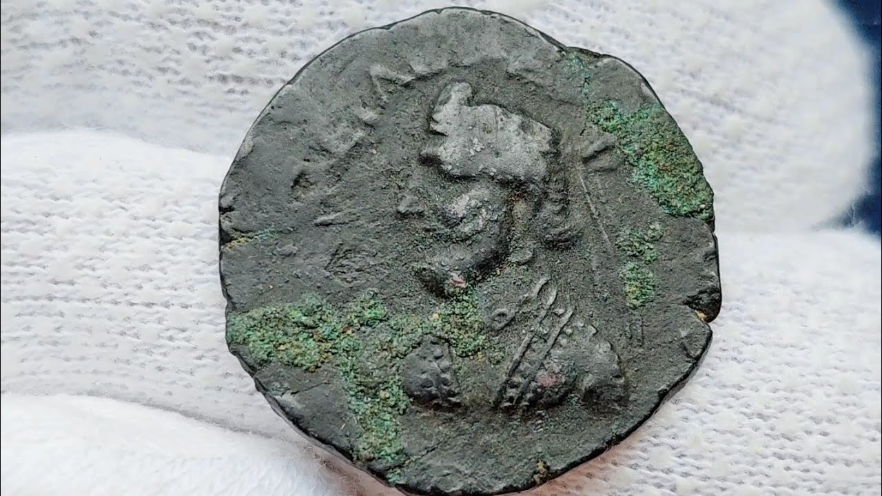 Ancient Central Asia. Indo-Parthians. Gondophares I (40-5BC). AE ...