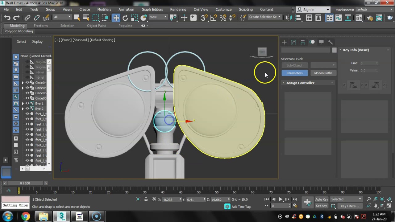 How to Rigging Wall E Part 3 - YouTube