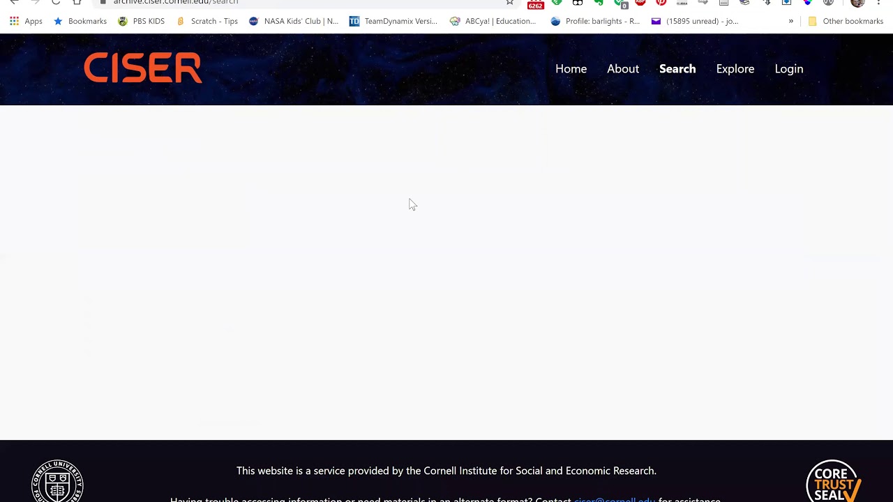 Search tips for using the new CISER Data Archive - YouTube
