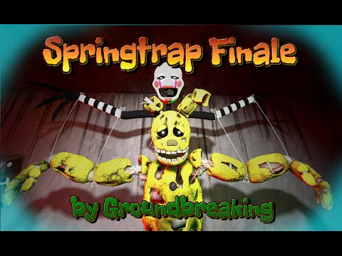 ANİMASYON/ springtrap'in hikayesi (!YENİLENDİ!)/ şarkı sahibi Groundbreaking - Springtrap'in Finali
