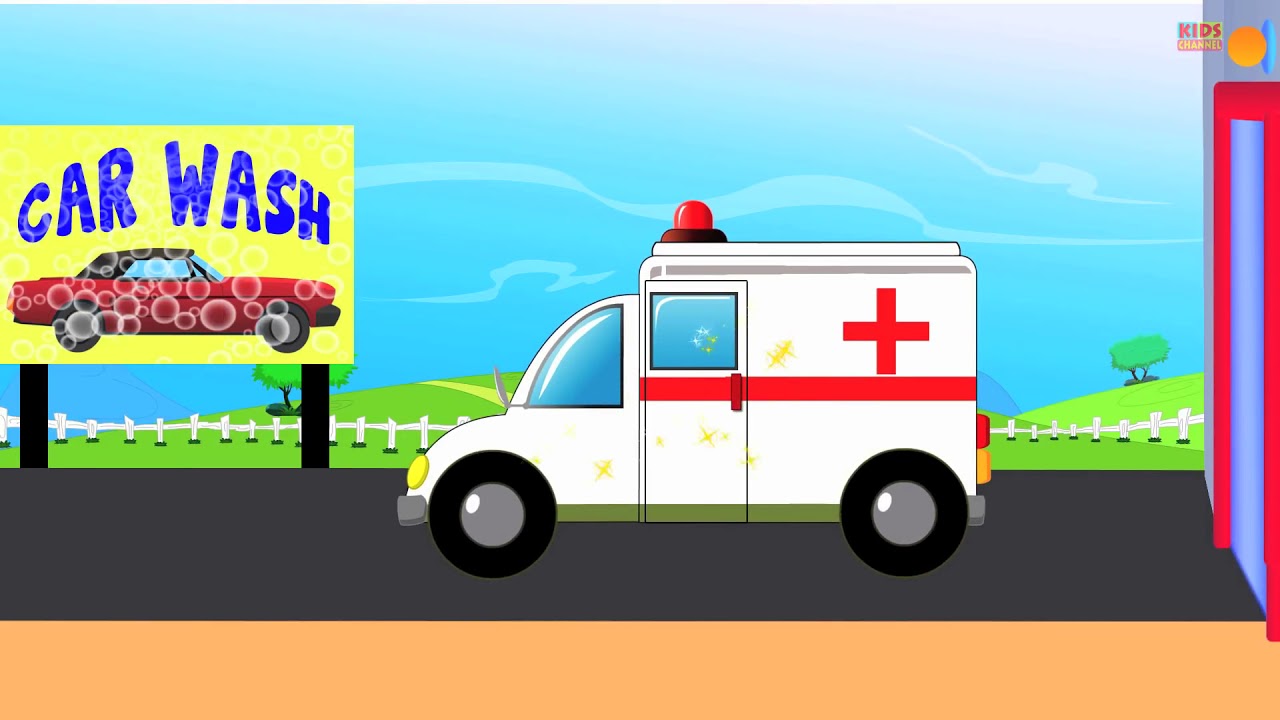 CAR WASH ¦ COMPILATION ¦ Videos For Children ¦ Videos for kids ¦ Learn ...